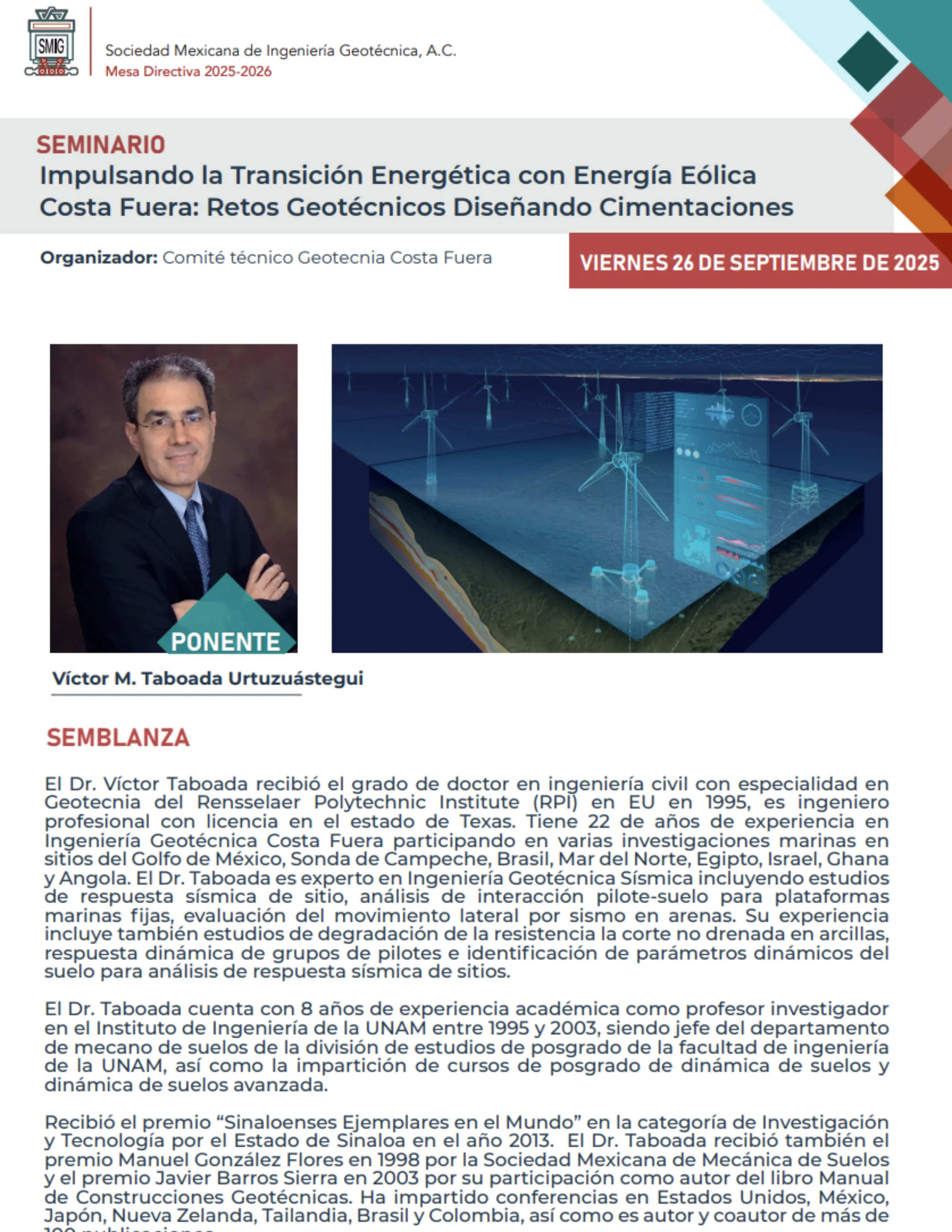 Geotecnia Costa Fuera | SMIG | Sociedad Mexicana de Ingeniería ...